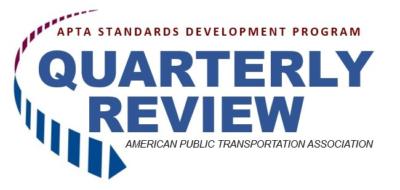 Standards Newsletter, Issue 14 - American Public Transportation Association