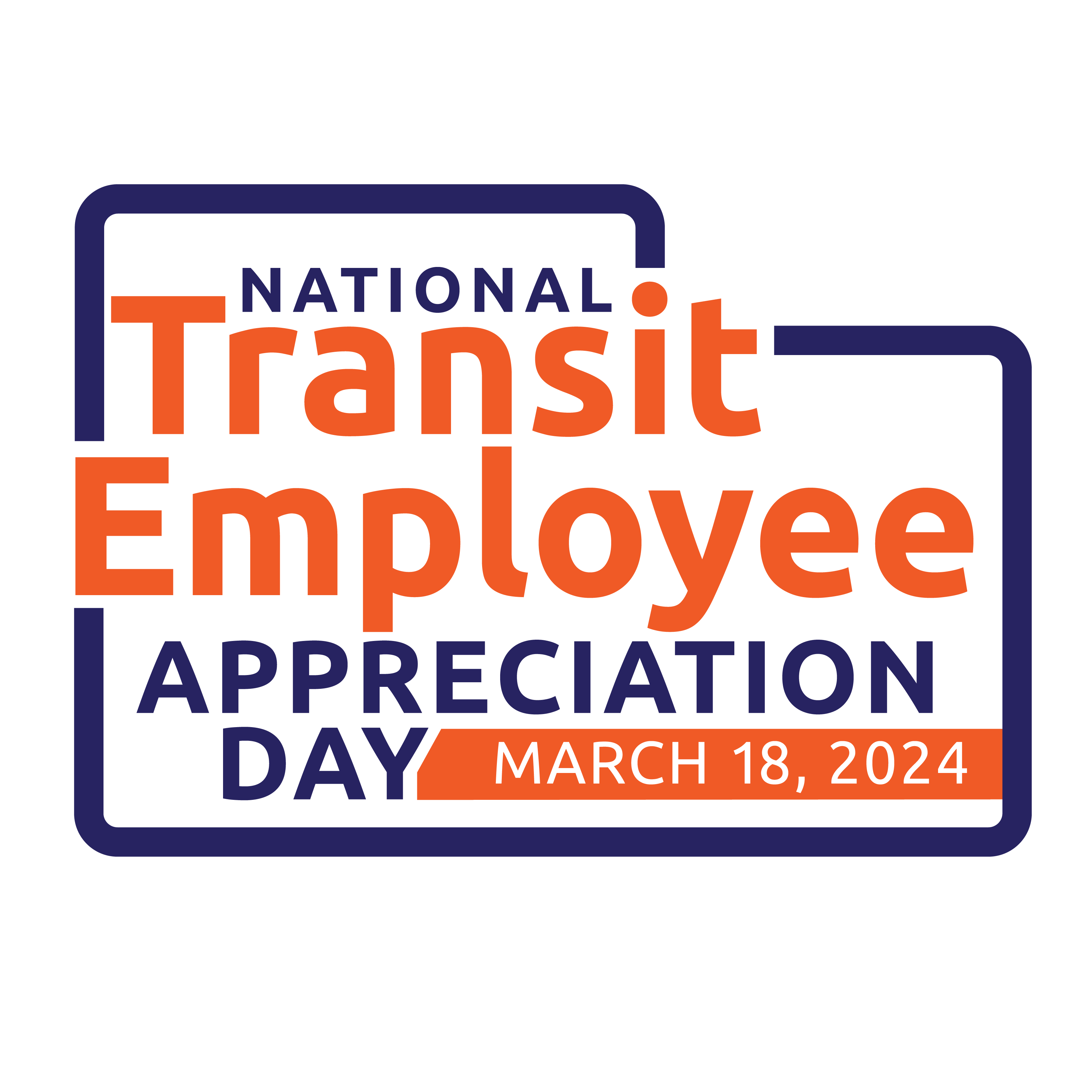 Logos for National Transit Employee Appreciation Day - American Public ...
