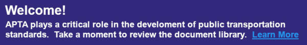 Standards - American Public Transportation Association
